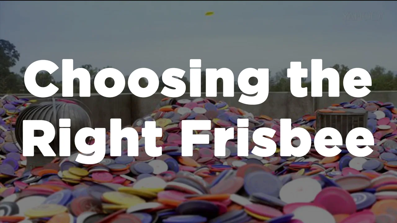 Choosing the Right Frisbee or Disc | Frisbee Rob